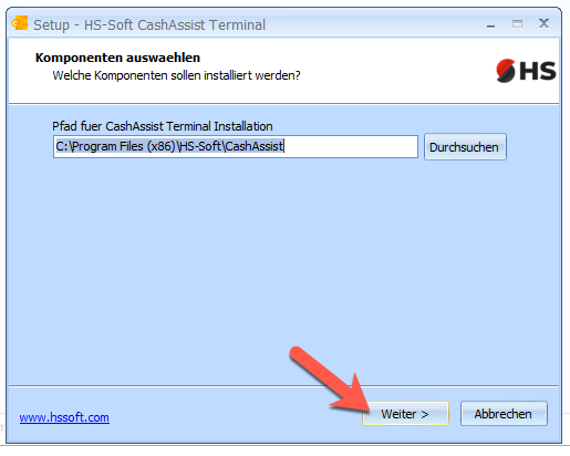 Wie kann ich HS-Soft Programme installieren?